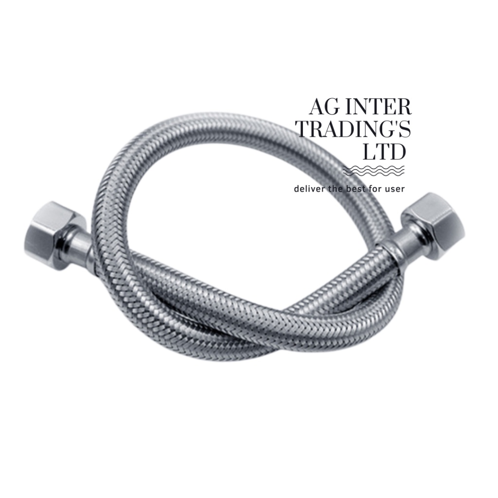 Stainless Steel Braided Cable 304 Black And Color Sink Extension Hose ...