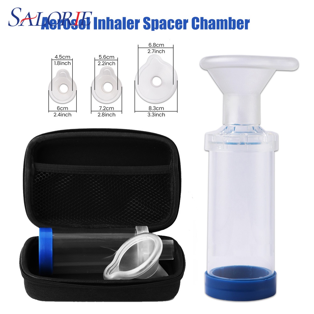 Salorie Aerosol Chamber Silicone Aerosol Chamber Nebulization Bottle ...