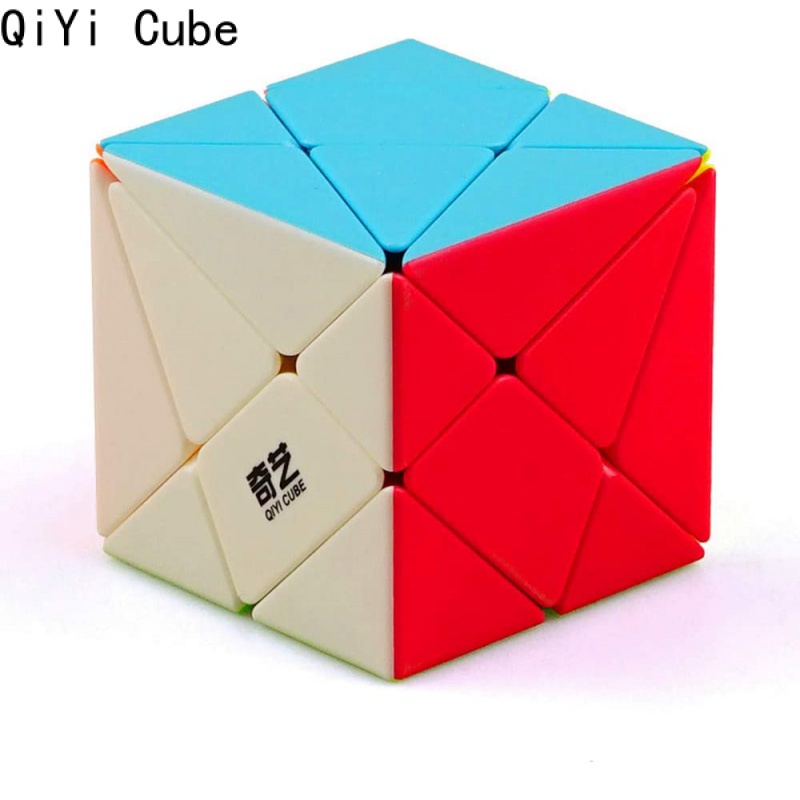 QiYi Cube 3x3 Axis Cube stickerless 3x3x3 Magic Cube Brain Teaser ...