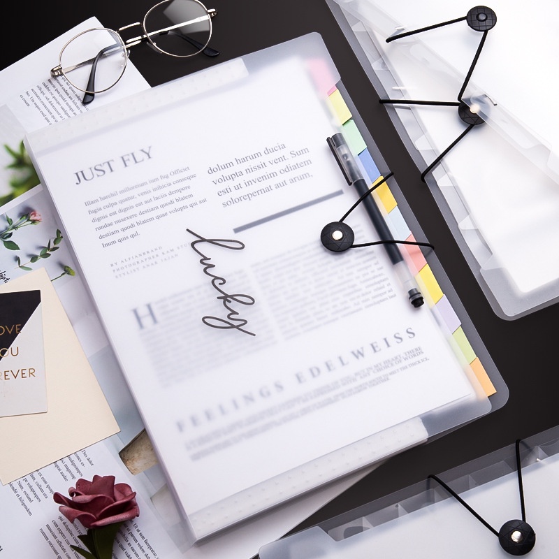 Classified Storage Folder 12 Layers A4 Expending File Folder ...