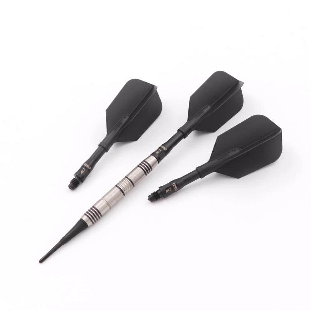 3PCS TERO AK4 Dart Pin Flights And Shafts Two In One Dart Wing Tail ...