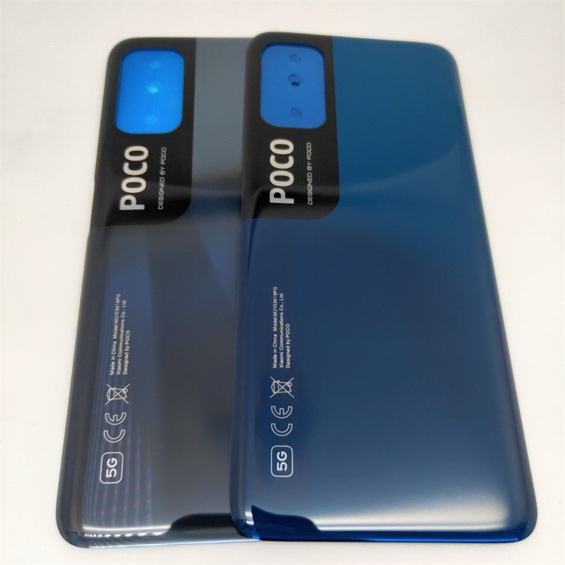 For Xiaomi POCO M3 Pro 5G Back Panel Housing Rear Door Replacement ...