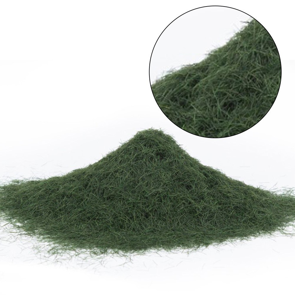 【KK0419】Model Railway Nylon Artificial Grass Model Tree Grass Powder ...