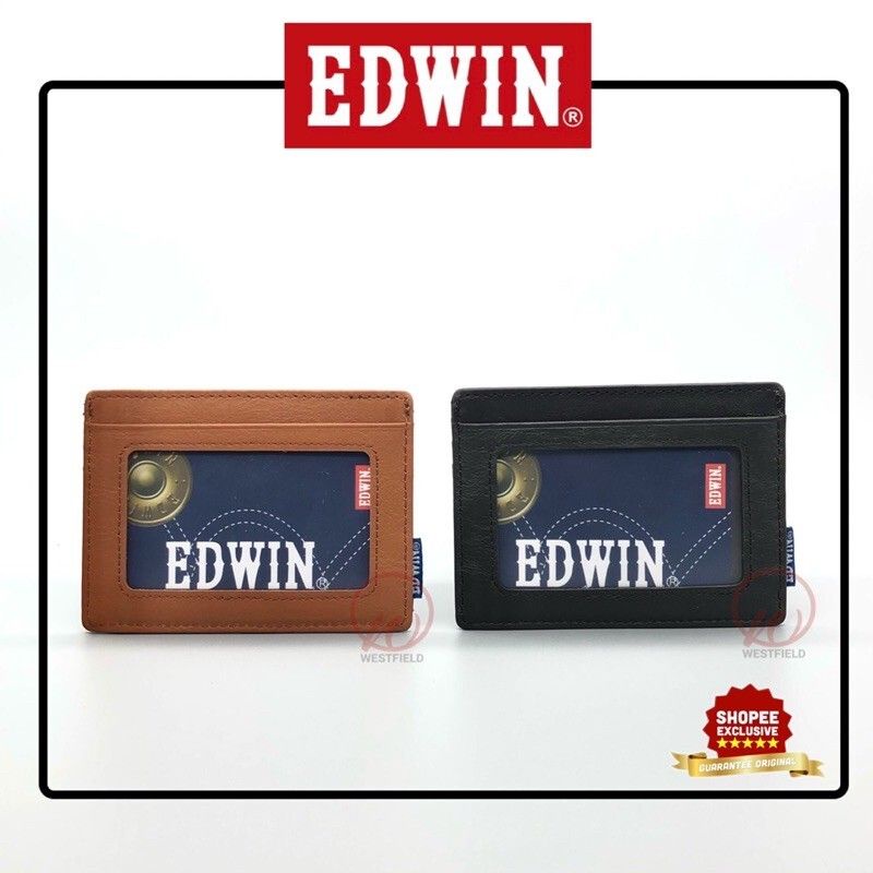 EDWIN LEATHER CARD WALLET ( EWV 30479 ) | Shopee Philippines
