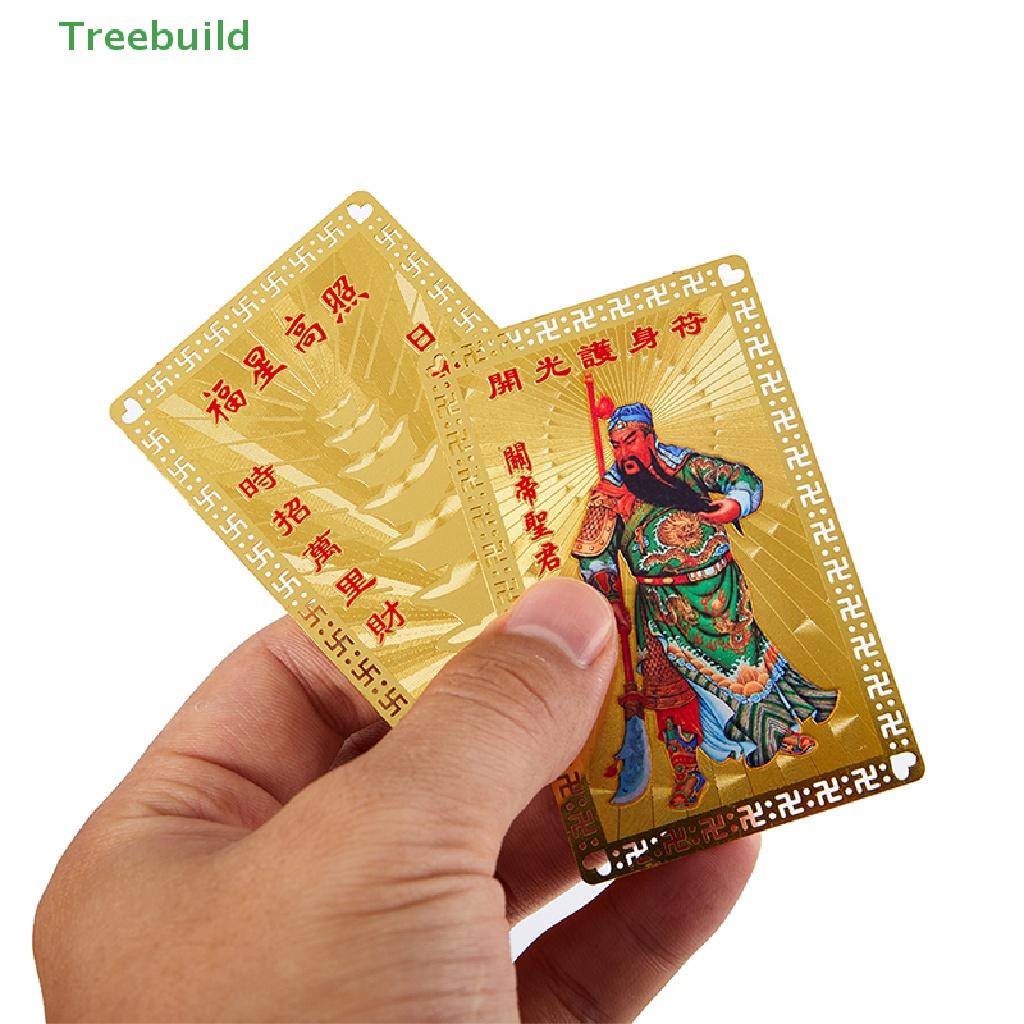 [Treebuild] Kaiguang Guandi Shengjun, metal Buddha card, sitg Guanyu ...