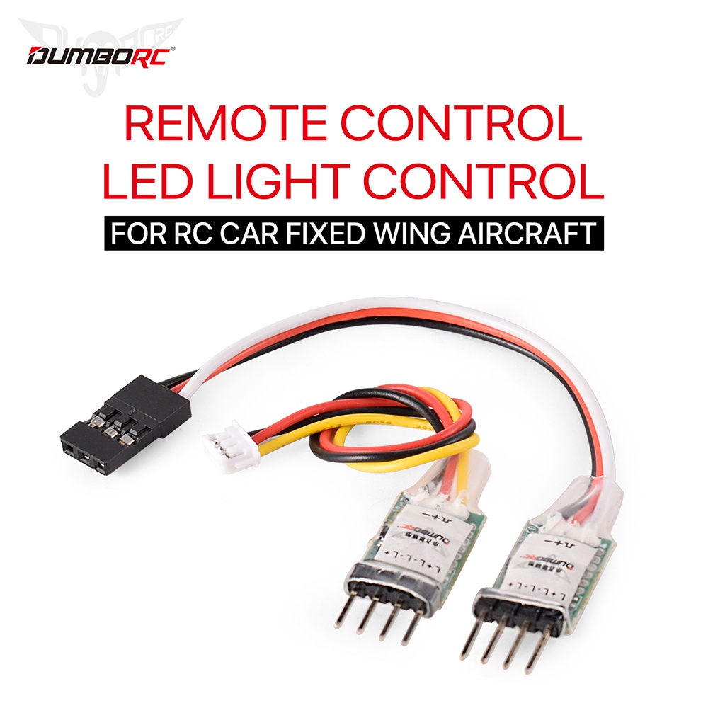 DUMBORC RC Light Controller LED Switch Panel System 3CH for RC Car ...