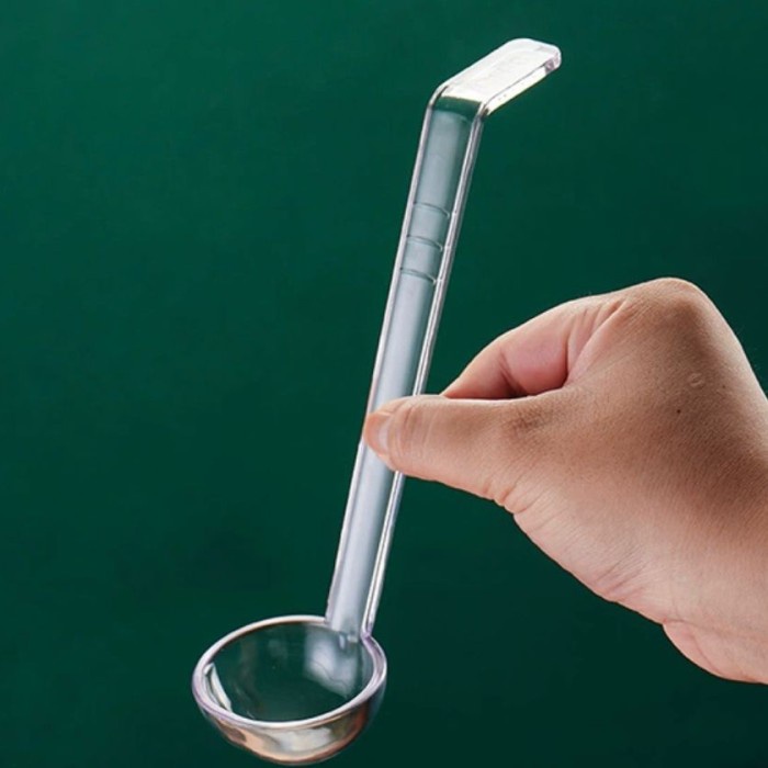 Ladle measuring spoon 20cc 30cc sauce syrup plastic liquid sugar ice ...