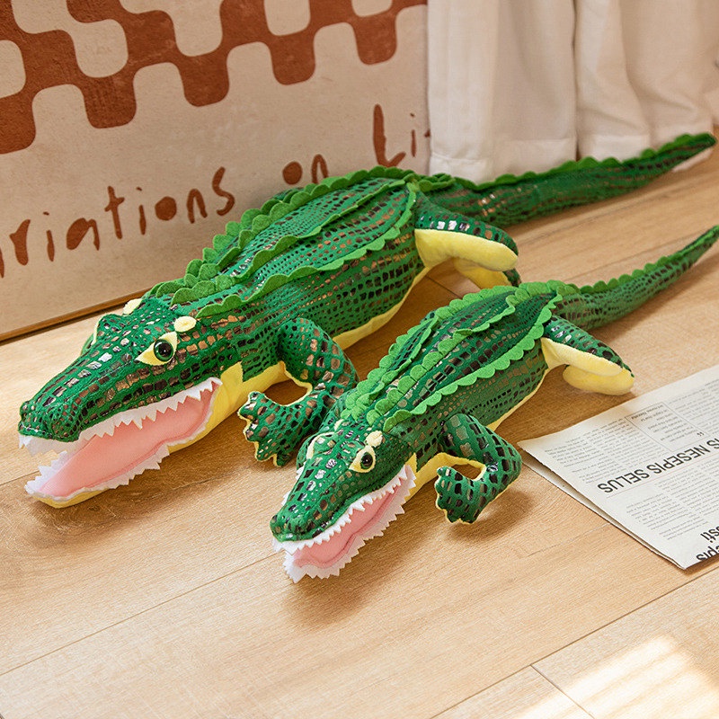 Real Life Crocodile Plush Toy Stuffed Animal Realistic Alligator ...