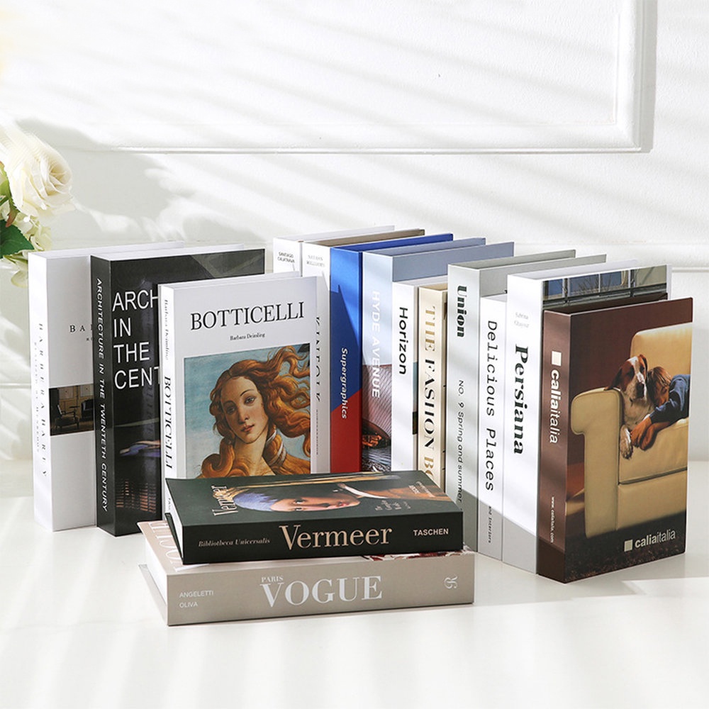 Home Decoration Simulation Book Modern Minimalist Fake Book Ornaments ...