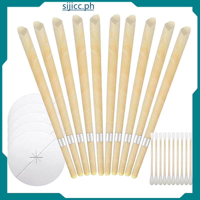 - 1 Set Ear Wax Candles Ear Aromatherapy Candles Ear Cleaning Sticks ...