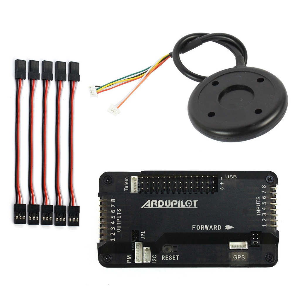 QWinOut F14586-C APM2.8 APM 2.8 RC Multicopter Flight Controller Board with Case 6M GPS Compass ...