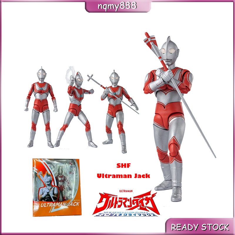 SHF Ultraman Jack Shfiguarts Movable Figure First Generation Leo Zoffy ...