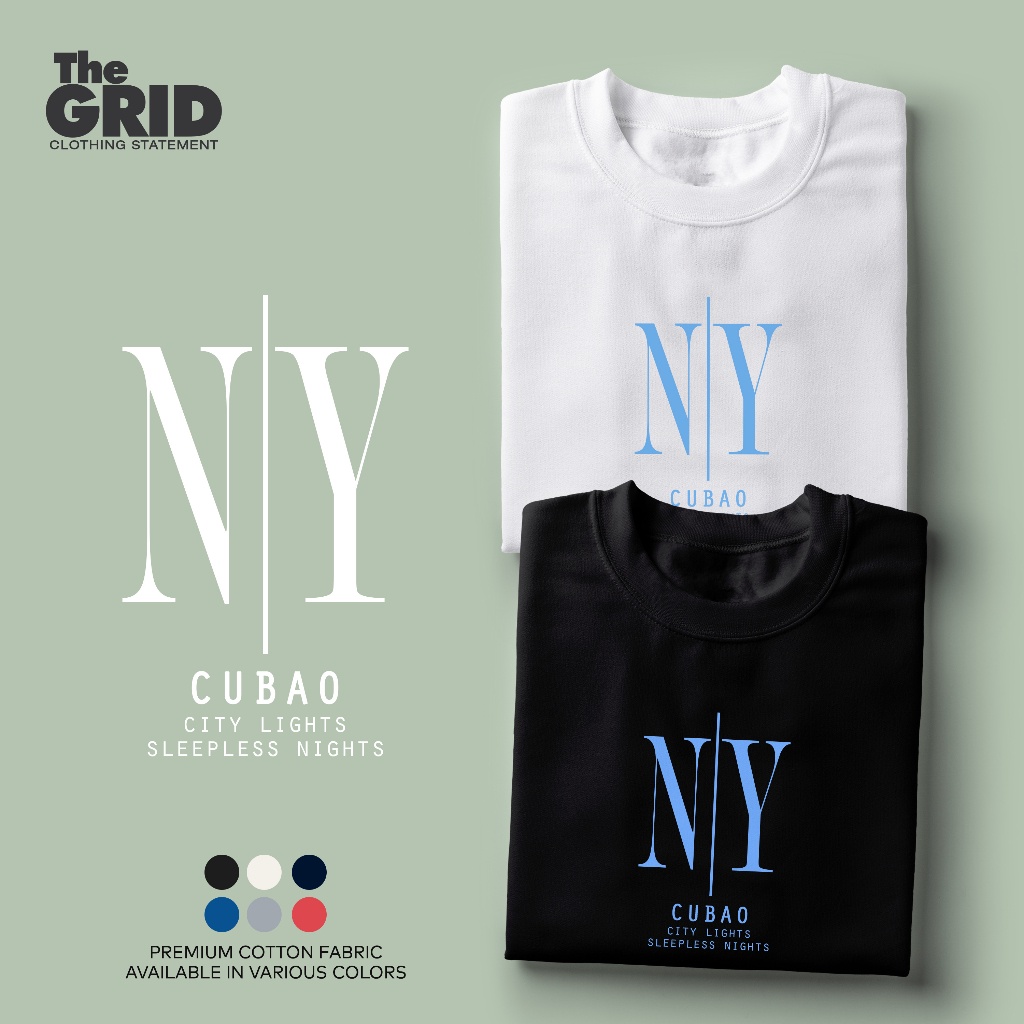 Trending NY CUBAO Shirt Design for Men and for Women Available in COD ...