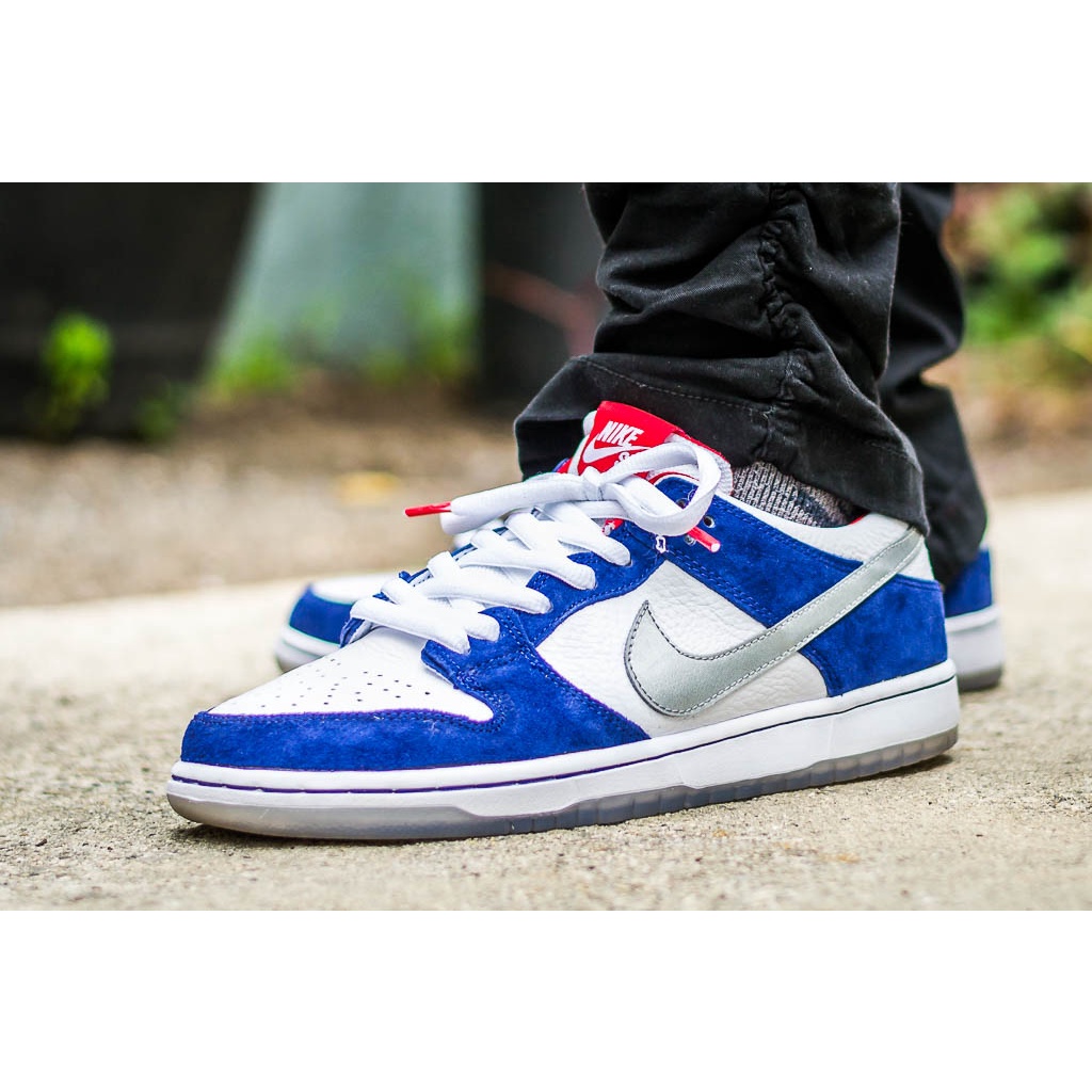 Dunk SB Blue Red men's shoes men's and women's retro low-top casual ...