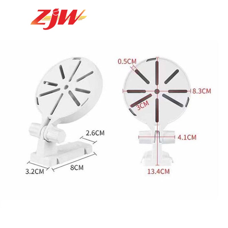ZJW Bracket 180 Degree Adjustable Wall Mount for Home WIFI Camera ...