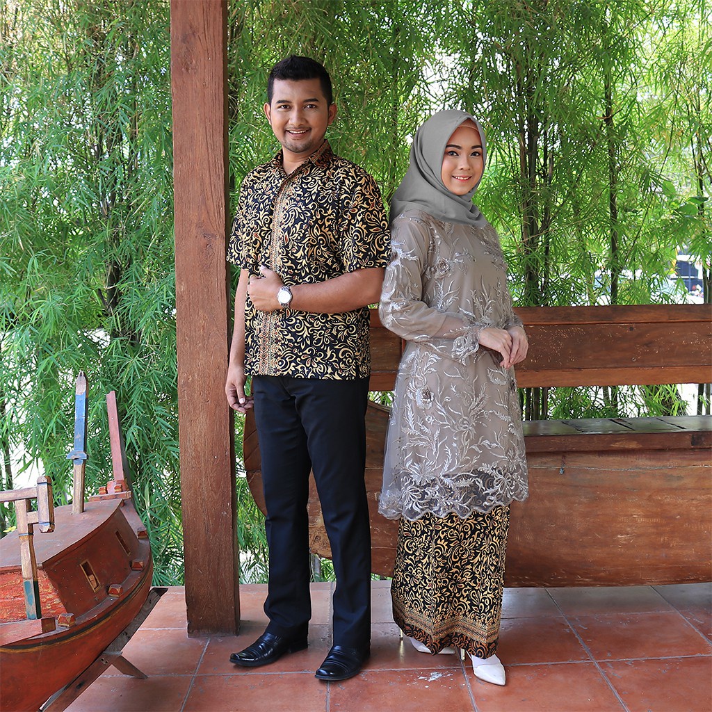 Preorder - ASF (ORI _6 VARIAN Color) AMALIA Brocade COUPLE -Modern Batik Brocade Kebaya - BS072 ...