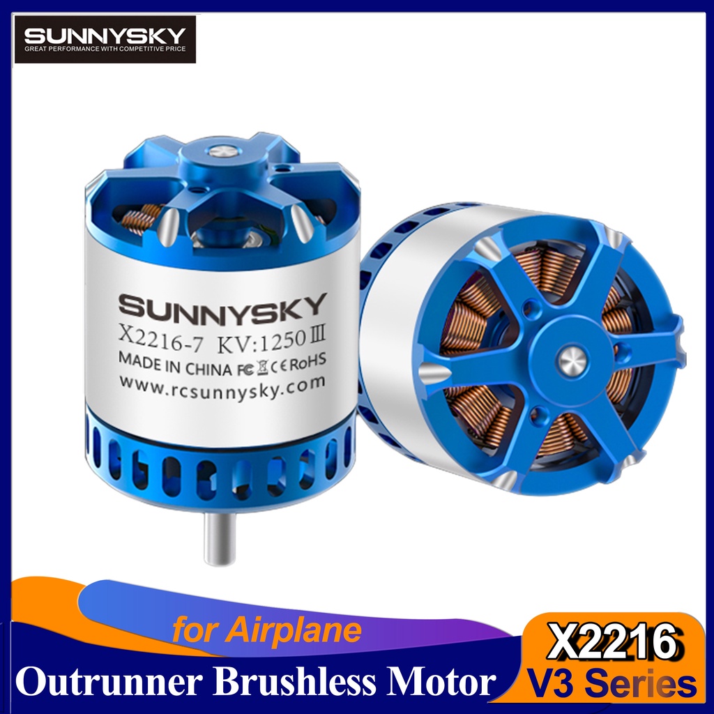 SUNNYSKY X2216-III 2216 880KV 950KV 1100KV 1250KV 1400KV 2600KV 3-4S ...