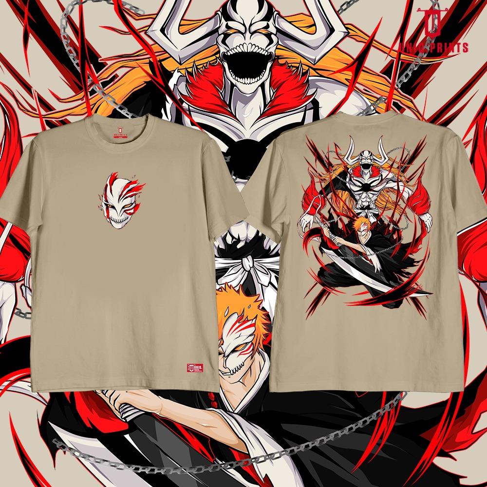 UNIQ.PRINTS BLEACH ICHIGO KUROSAKI GRAPHIC COTTON TSHIRT FOR MEN AND ...