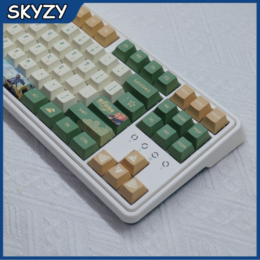 Tears of the Kingdom Keycaps Cherry Profile The Legend of Zelda Anime ...