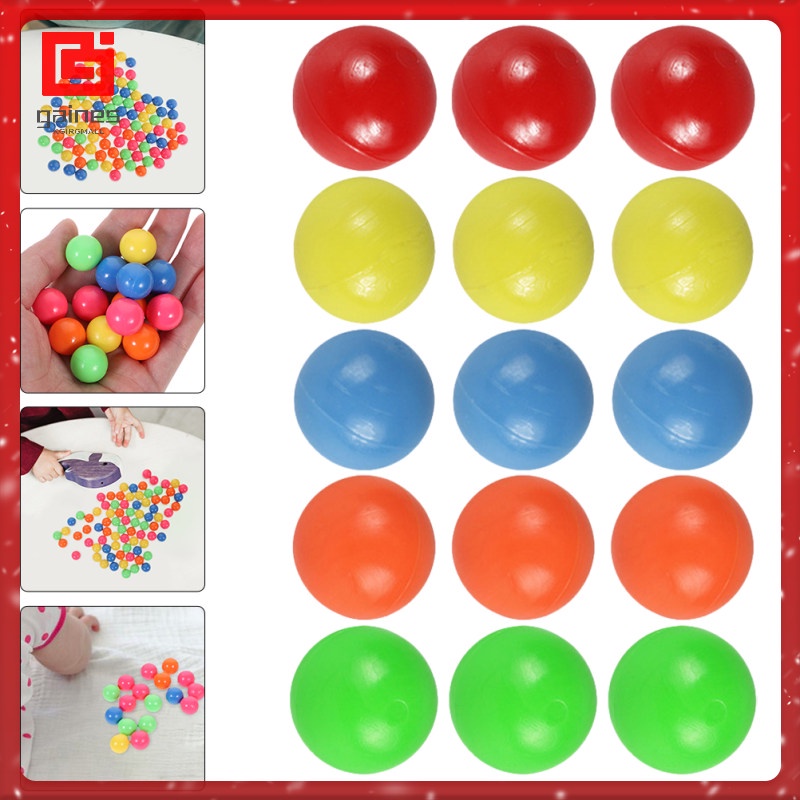 [READY STOCK] Probability Counting Ball 100 Pcs Kid Tiny Balls Plastic ...