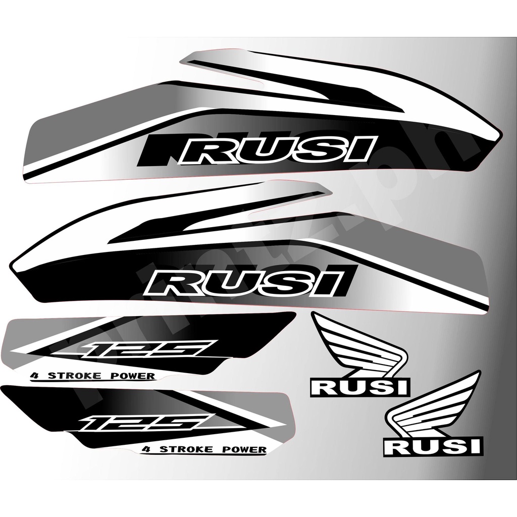rusi 125 decals tmx concept | Shopee Philippines