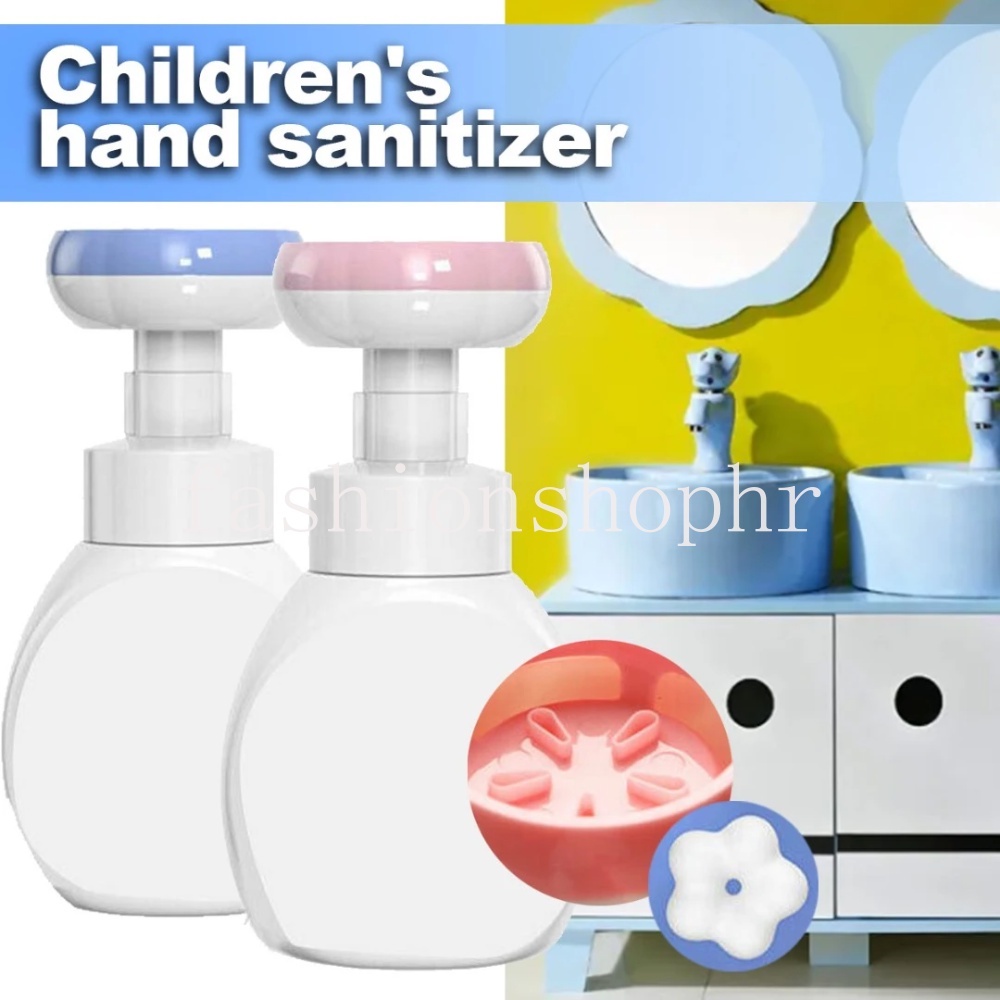 300ml Flower Dispenser Liquid Soap Floral Foam Hand Soap Bottle Pump ...