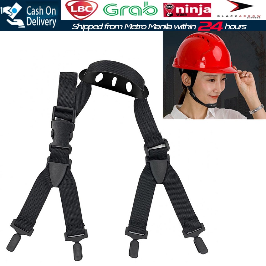 Double Strap Helmet Chin Cup for Safety Half Face Hat Band Lock ...