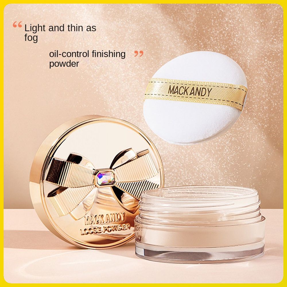 MACK ANDY Loose Powder Waterproof Weightless Soft-velvet Blurring With ...