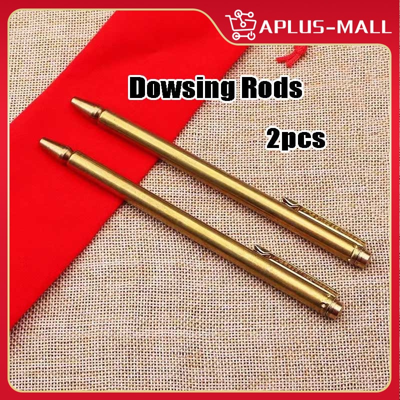 2Pcs Dowsing Rod Retractable Divining Rods For Ghost Divining / Witch ...