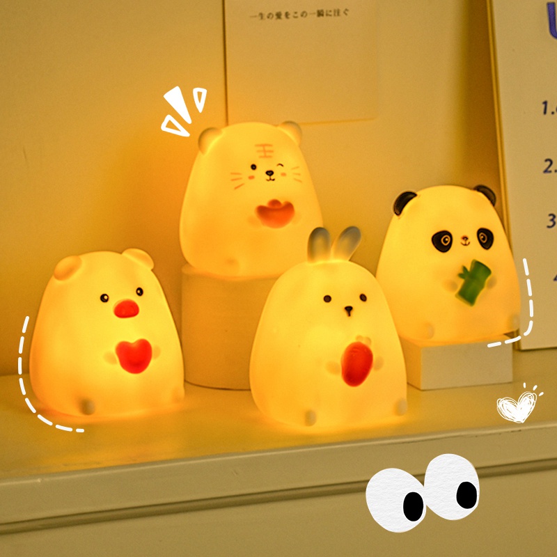 Cute Night Light Cartoon Star LED Night Lamp Moon Clouds Energy Saving ...
