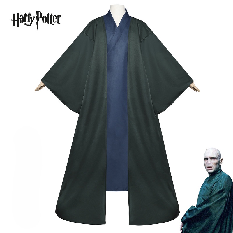 Harry Potter cosplay Costume Voldemort Magic Robe Halloween | Shopee ...