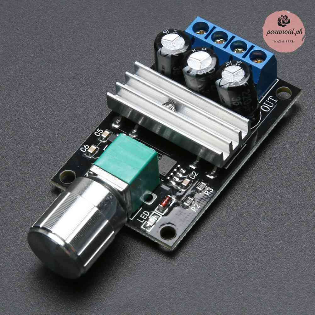 PWM Motor Speed Control Reversible Switch Regulator DC 6V 12V 24V 28V 3A Governor | Shopee ...