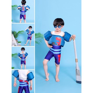 Life vest for Kids Inflatable Life jacket Swimsuit Salbabida floater ...