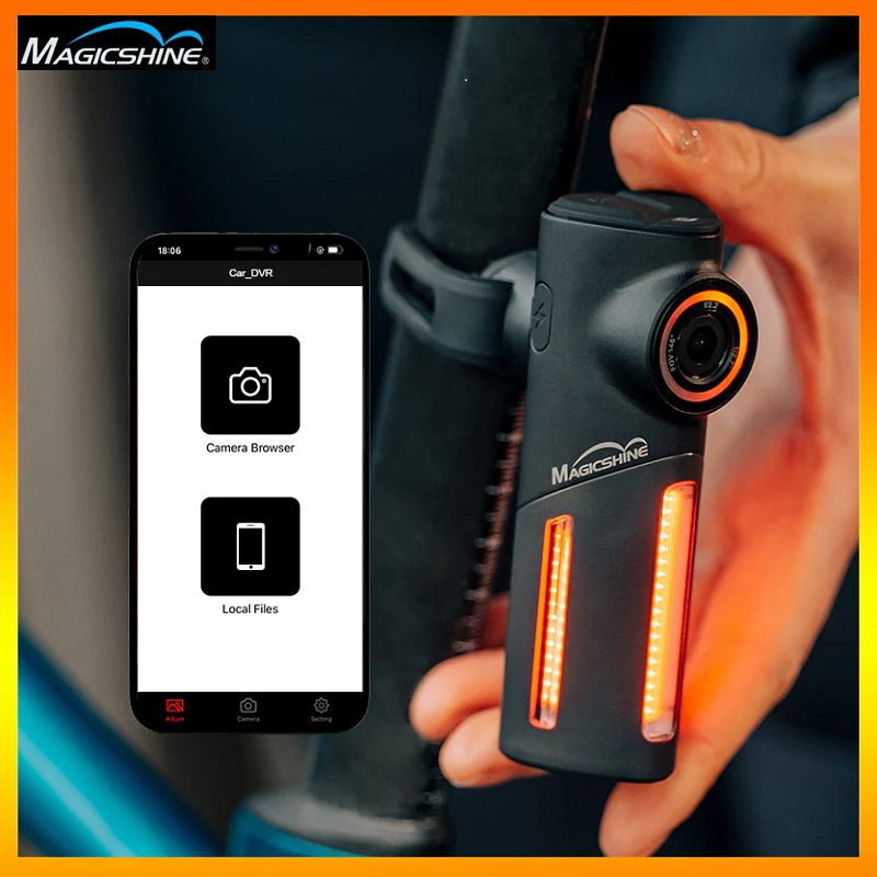 Magicshine Cyclist Camera Night Rear View WiFi Bike Cam DVR Bicycle ...