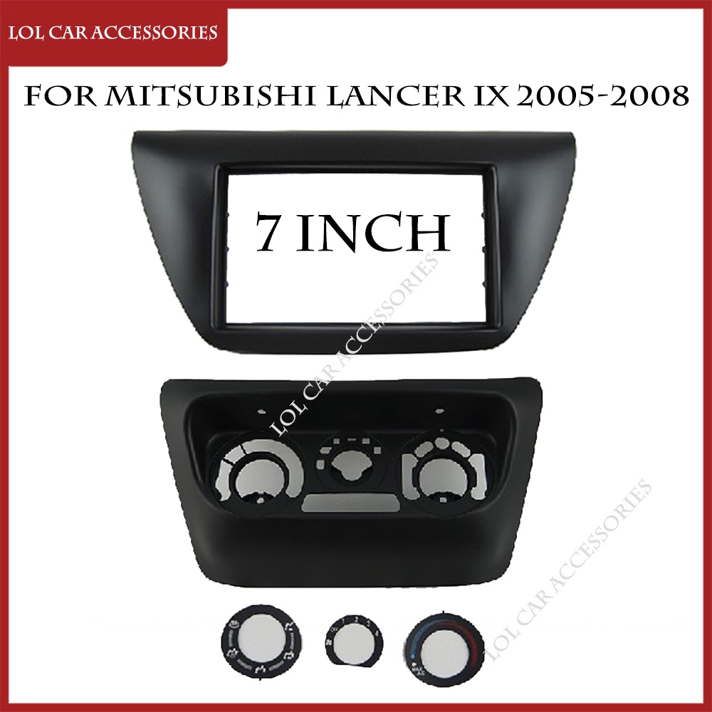 7 Inch Car Radio Fascias For MITSUBISHI Lancer IX 2005-2008 2 Din Head ...