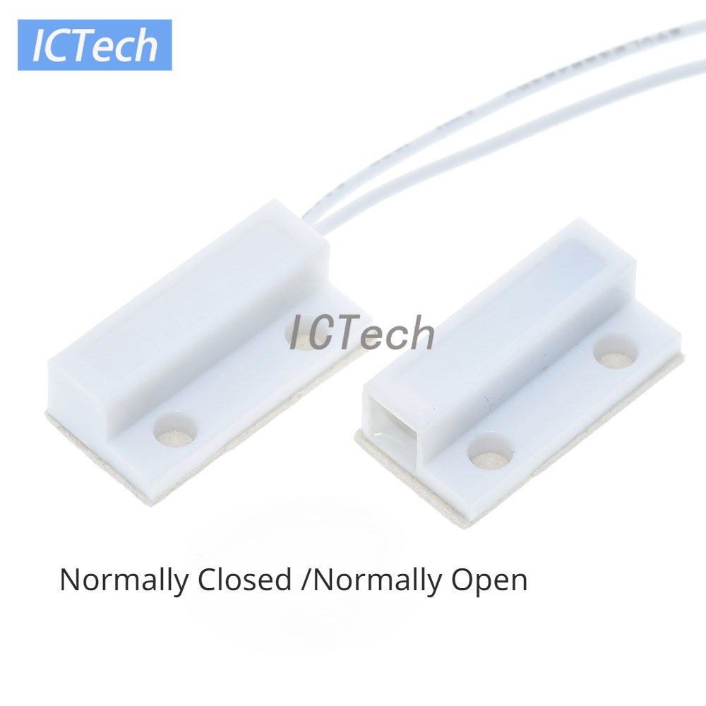 MC-38 MC38 Wired Door Window Sensor Randomly Magnetic Switch Normally ...