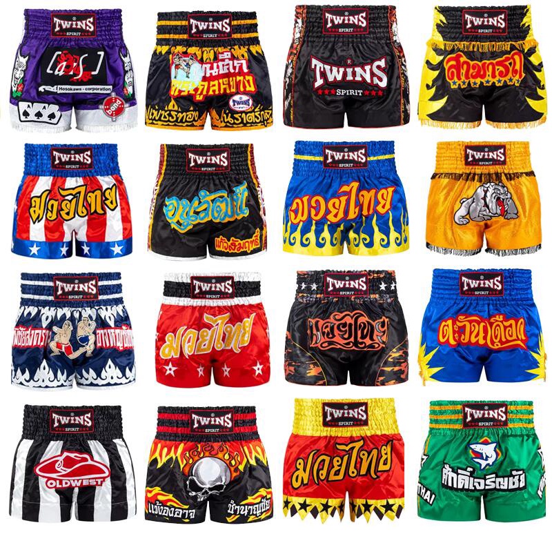New Muay Thai Boxing Shorts + Men&Women Boxing Training Pants + MMA ...