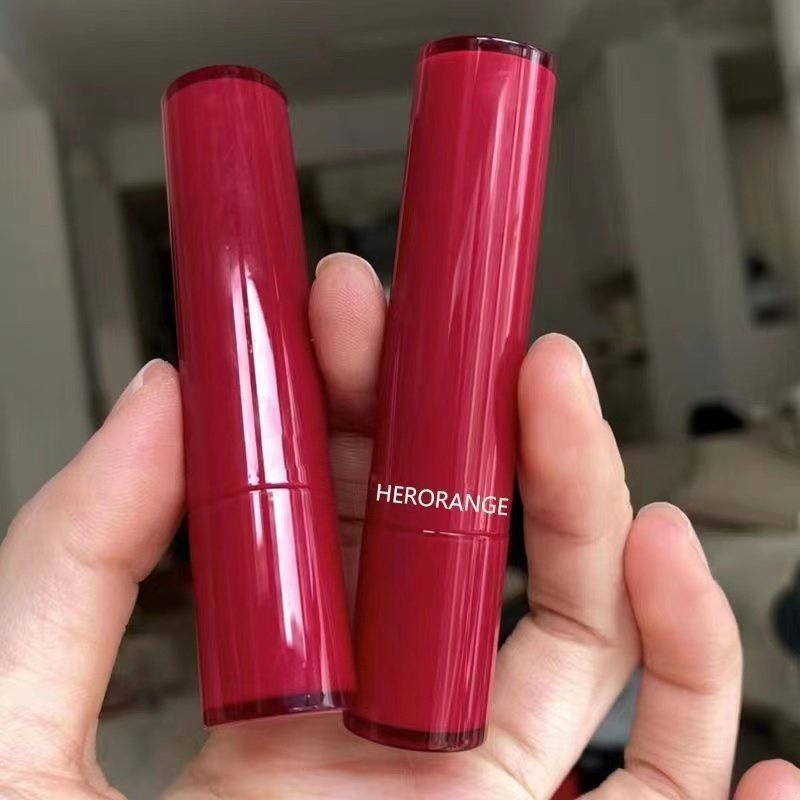 HERORANGE Red Lipstick Mirror Moisturize Moisturizing Water Proof ...