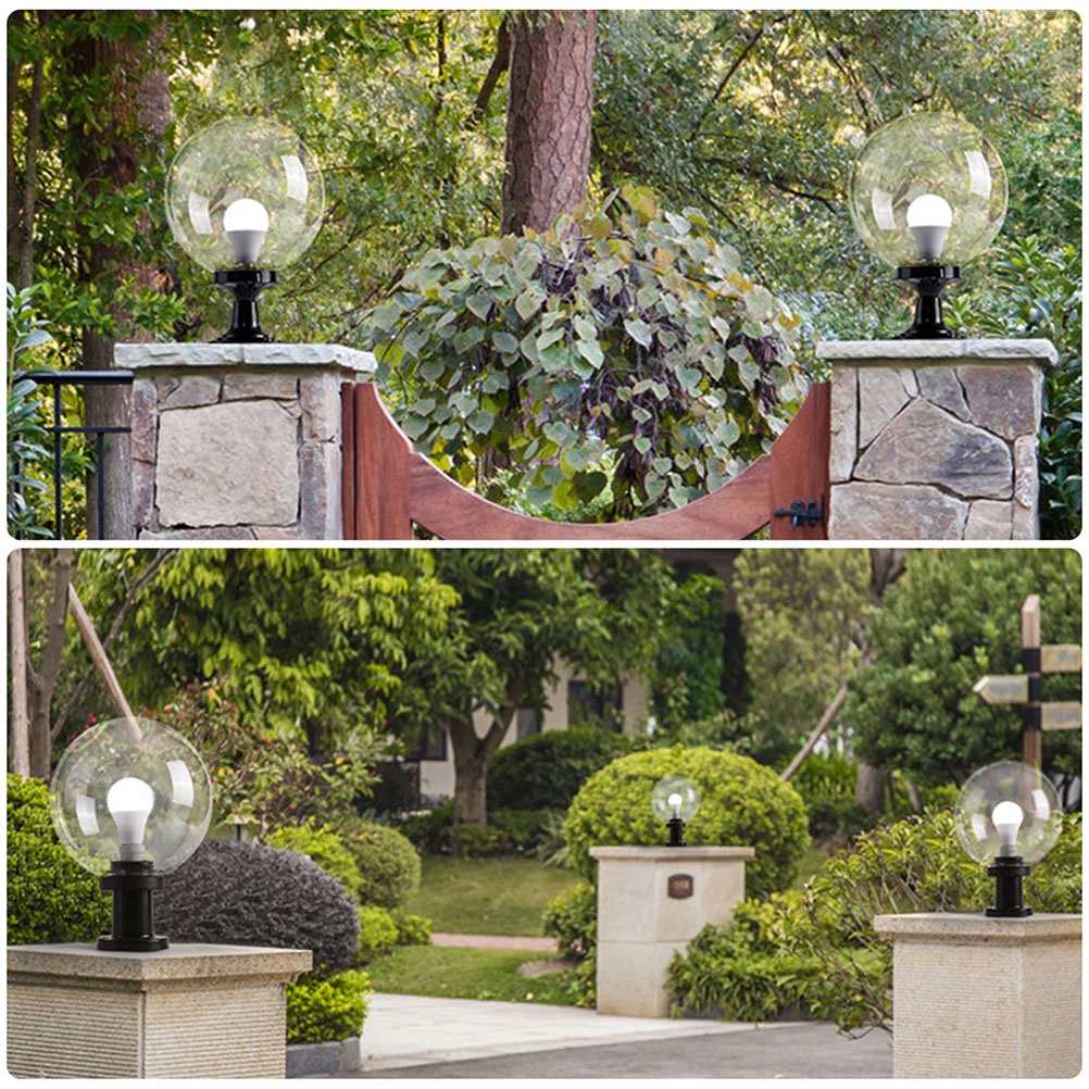 (Just The Lampshade) Lamp Light Globe Cover Shade Post Lampshadeglobes ...