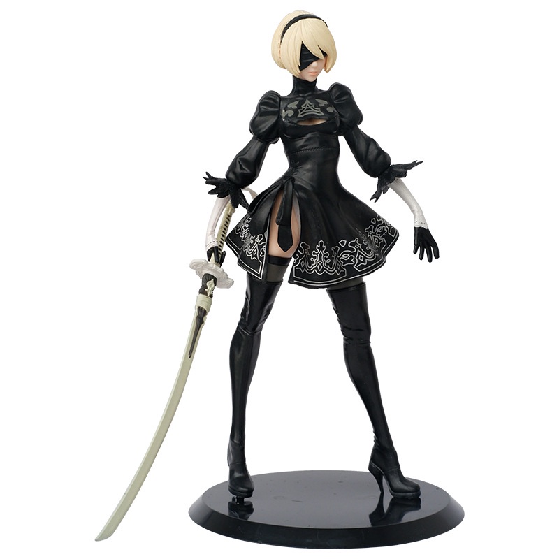 NieR Automata YoRHa 9S No 2 Type B 2B Play & Arts Action Figure Toys ...