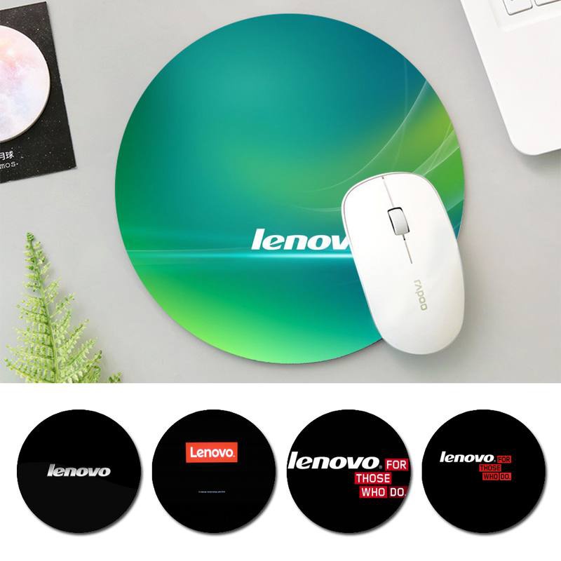 Round Lenovo Mouse Mat Round Size Rubber Mouse Pad Gaming Player ...