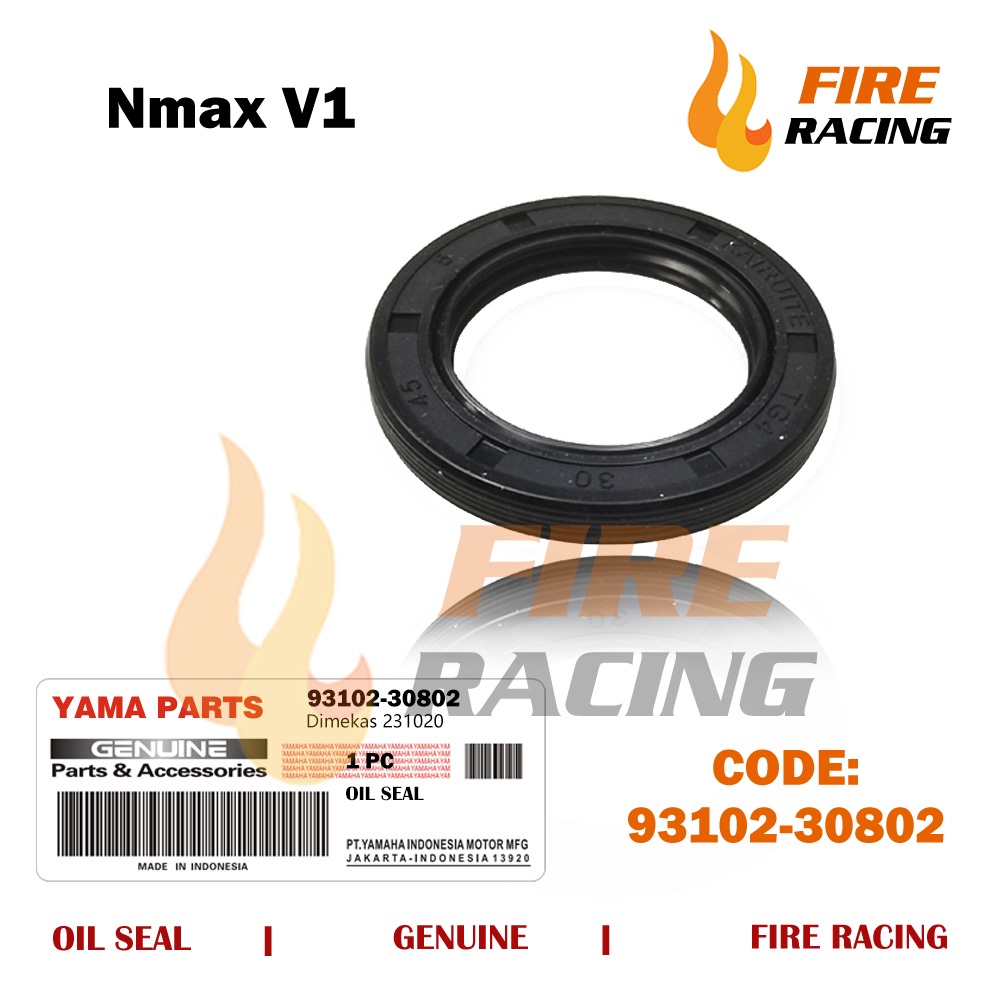 R10 B11 93102-30802 Oil Seal Pulley Side NMAX V1 PARTS | Shopee Philippines