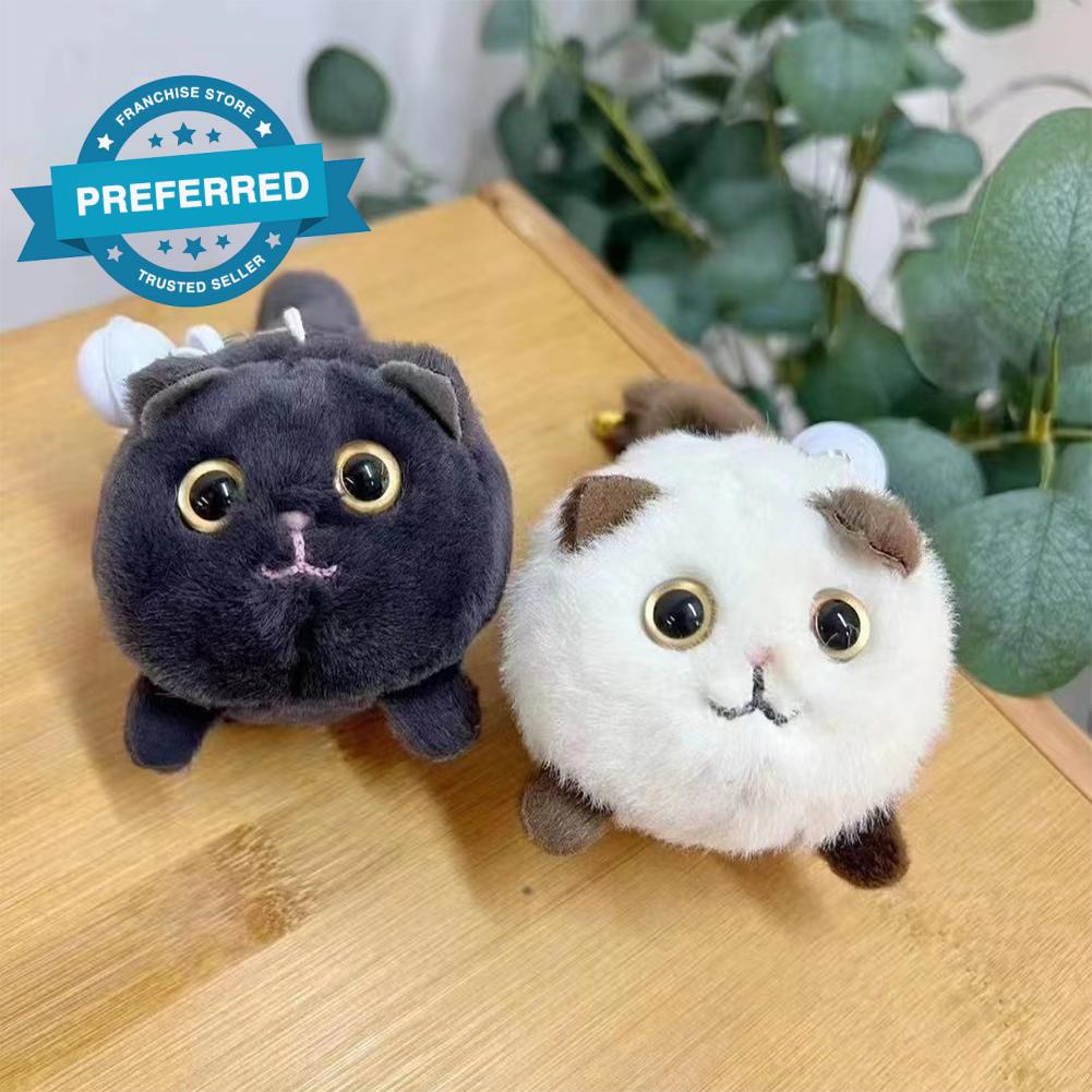 Cute Cat Plush Toy Cartoon Cute Plush Cat Keychain Pendant K4V8 ...