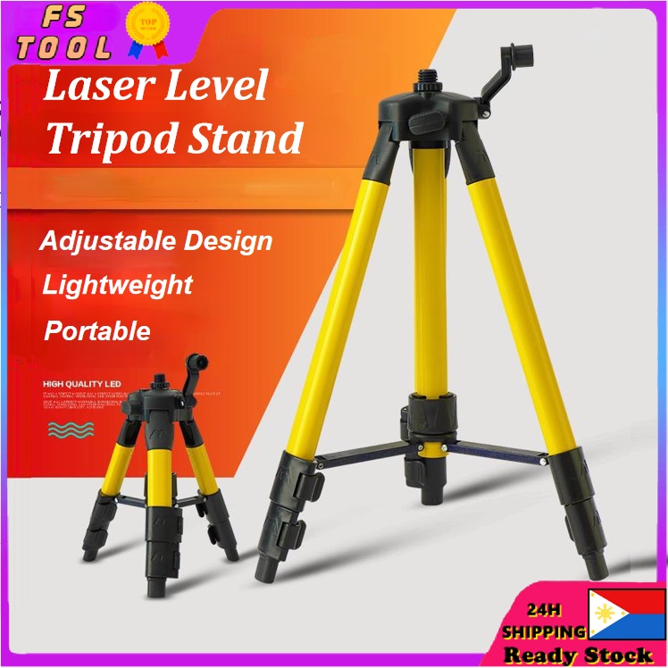 Laser Level Tripod Stand Laser Levelling Adjustable Tripod 1.2M Laser ...
