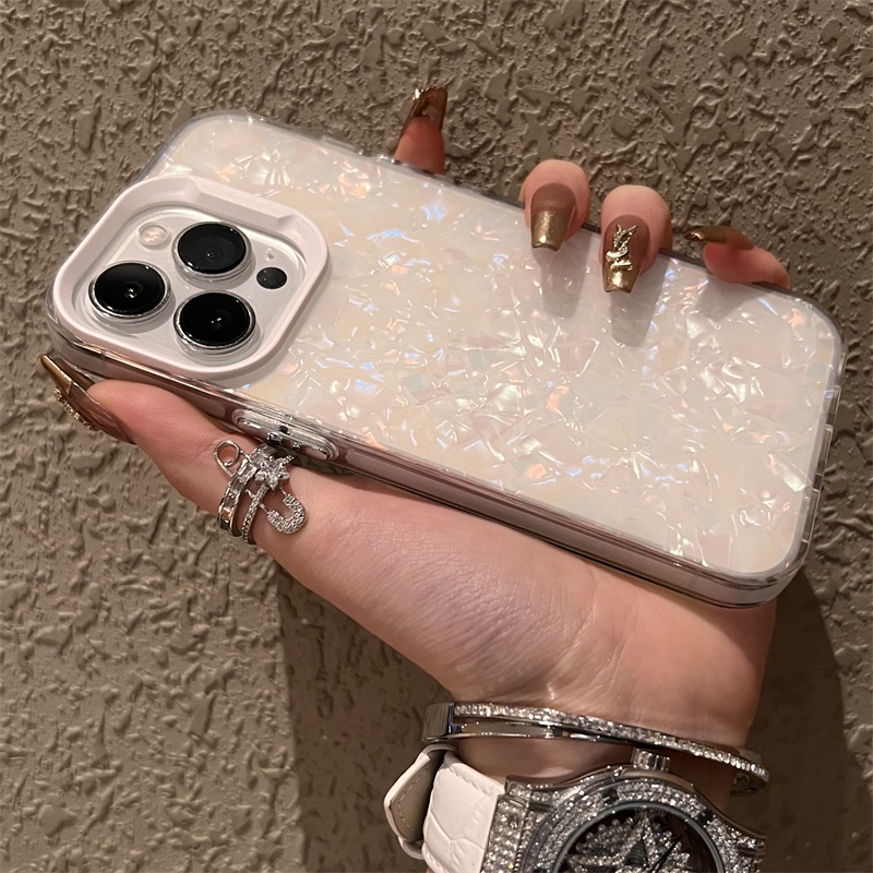 Lens Camera Ring Conch Shell IMS Phone Case iPhone 14 Pro Max 13 12 11 ...