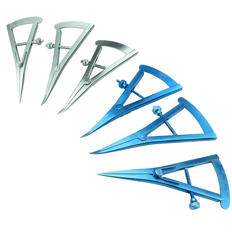 Eyelid Calipers Castroviejo Caliper Screw adjustment styles Caliper 0mm ...