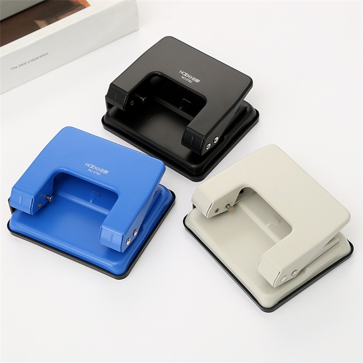 2 Hole Puncher Metal Hole Puncher 20 Sheet Capacity Effortless Punching ...