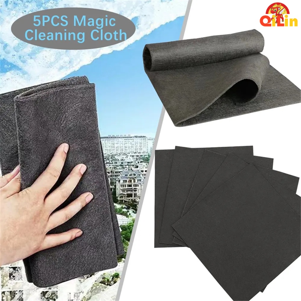 Thickened Magic Cleaning Cloth No Watermark Glass Wiping Cloth Reusable ...