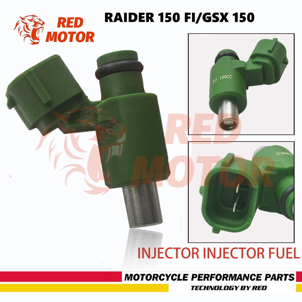 10 Holes 190CC Model Injector Injector Fuel for RAIDER 150 FI/GSX 150 ...