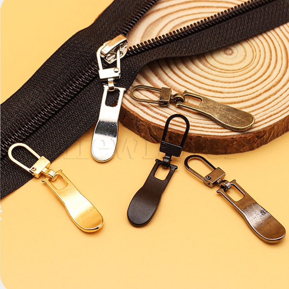 Zipper Head Luggage Schoolbag Coat Clothes Zipper Slider Metal Zipper ...